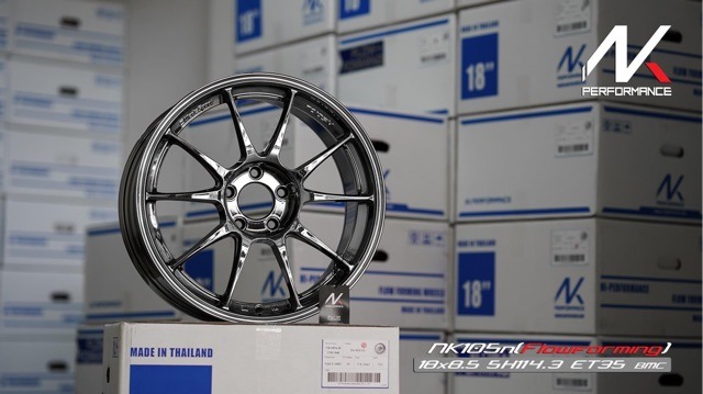 SPORT RIM 18 INCH ORIGINAL NK PERFORMANCE NK105N TC105N HONDA CIVIC FC ...