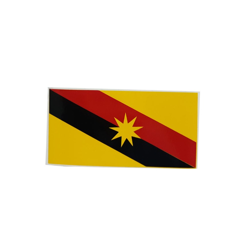 Sticker Bendera Negeri Sarawak ST345, Auto Accessories on Carousell