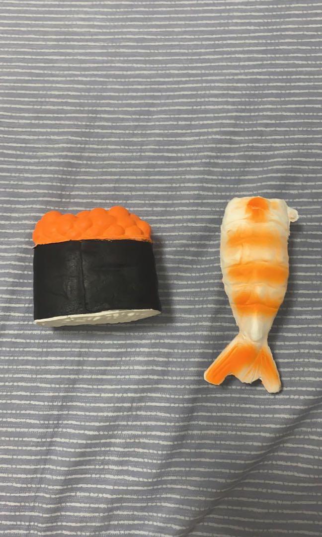Sushi squishy, Hobbies & Toys, Toys & Games on Carousell