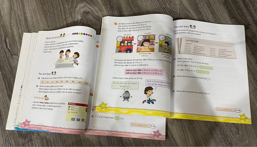 Targeting Mathematics for Primary 2A & B, Hobbies & Toys, Books ...