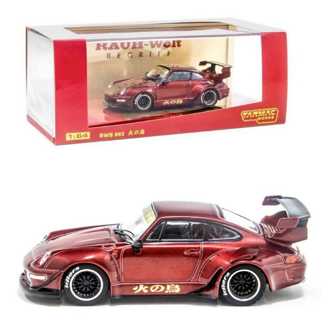 Tarmac Works 1/64 RWB 993 Firebird 火の鳥 (Singapore Exclusive), Hobbies ...