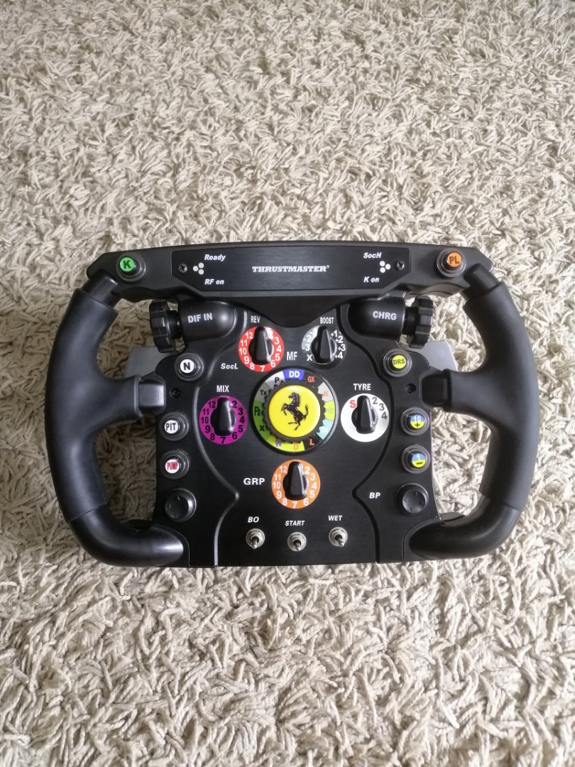 Thrustmaster Ferrari F1 wheel add-on t300 t500 tspc tsxw tgt fanatec csl elite csw dd1 simagic ...