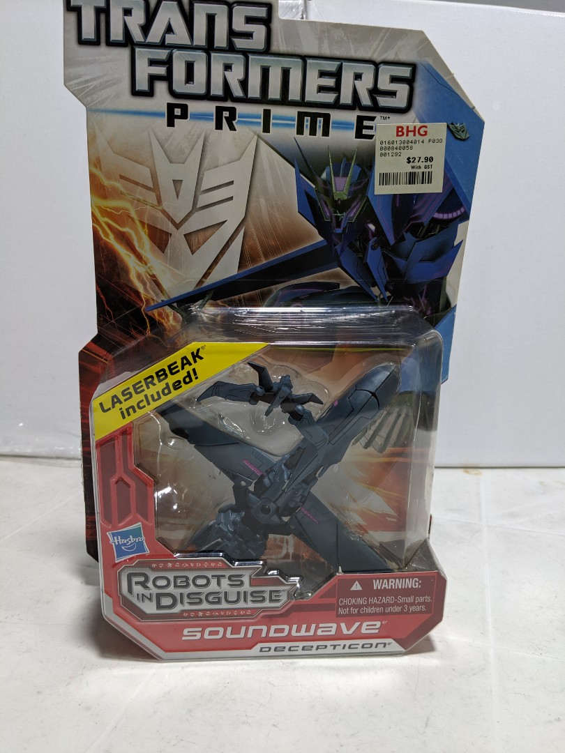 Transformers Prime Soundwave, Hobbies & Toys, Toys & Games on Carousell