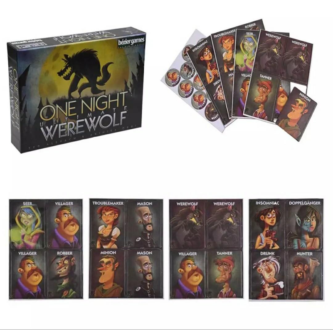 Ultimate werewolf board game, Hobbies & Toys, Toys & Games on Carousell