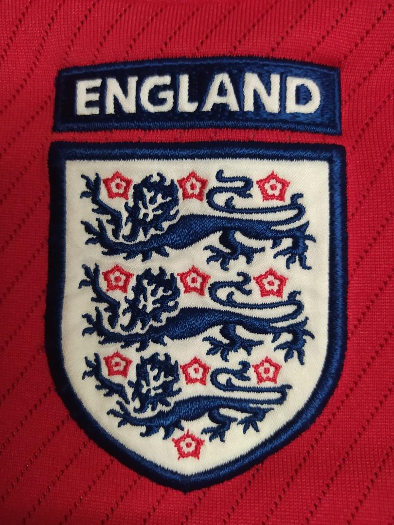 Umbro England Home Kit 2008-2010 Jersey JE4, Men's Fashion, Activewear ...