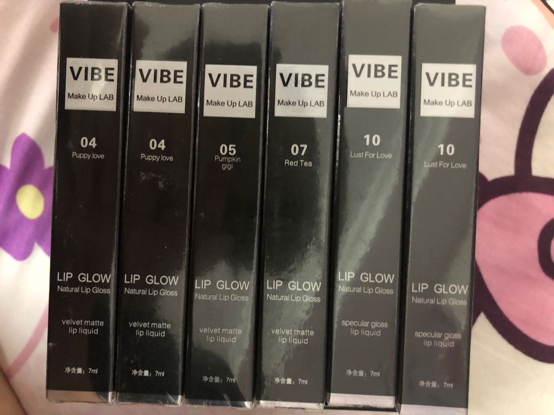 Vibe Lip Glow, Beauty & Personal Care, Face, Makeup on Carousell
