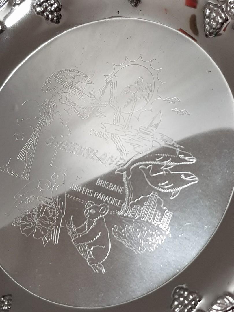 Vintage Metal Plate Queensland Brisbane, Hobbies & Toys, Memorabilia ...
