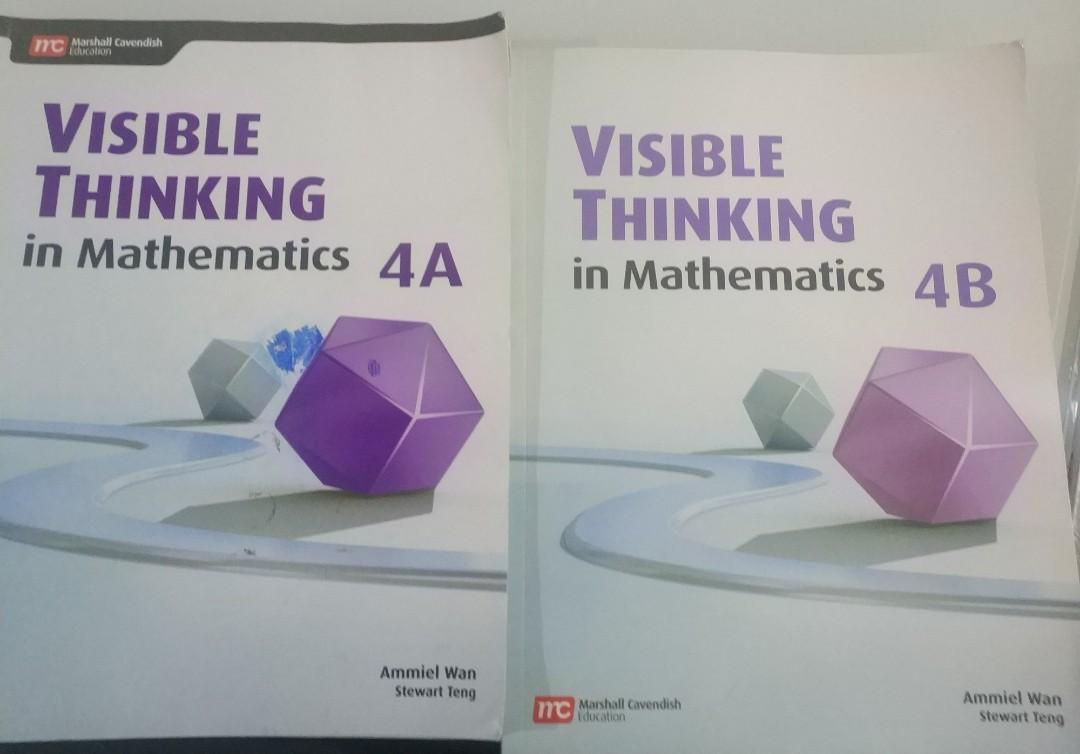 Visible thinking mathematics 4A and 4B, Hobbies & Toys, Books ...