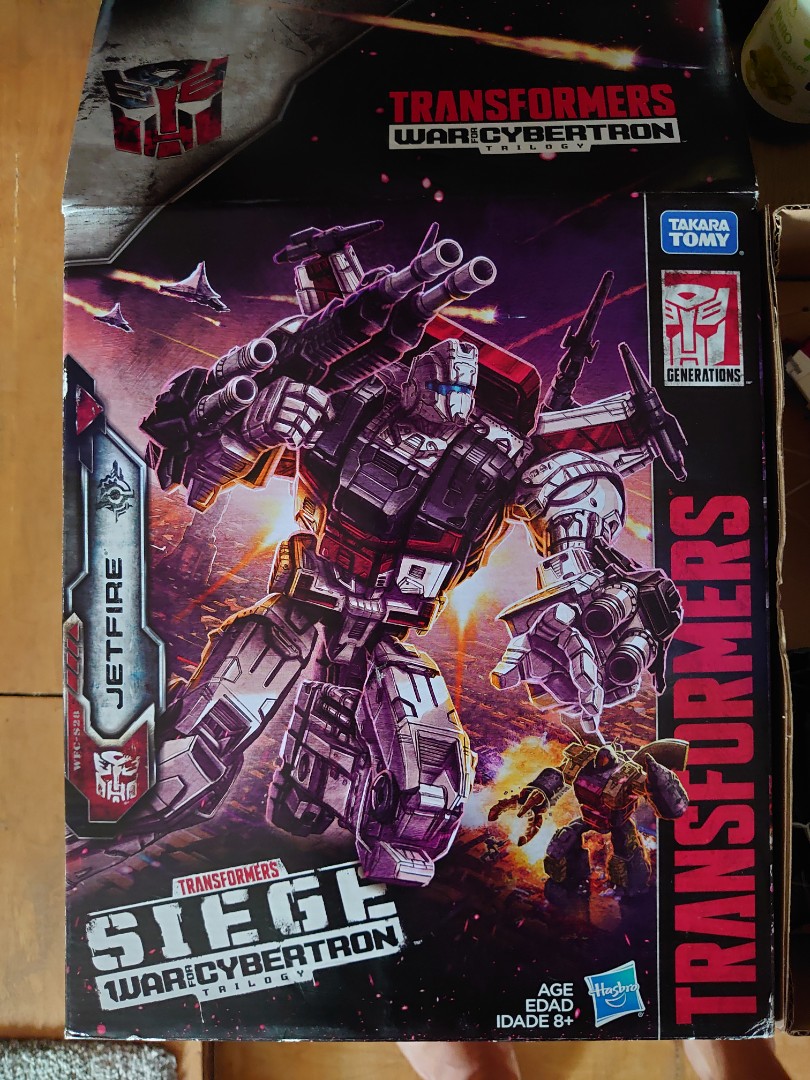 WFC siege Jetfire Transformers, Hobbies & Toys, Toys & Games on Carousell