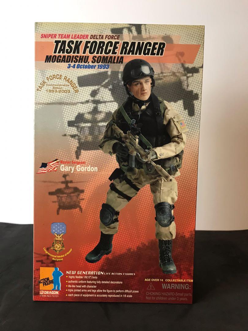 12” Action Figure- Delta Force Sniper( Black Hawk Down), Hobbies & Toys ...
