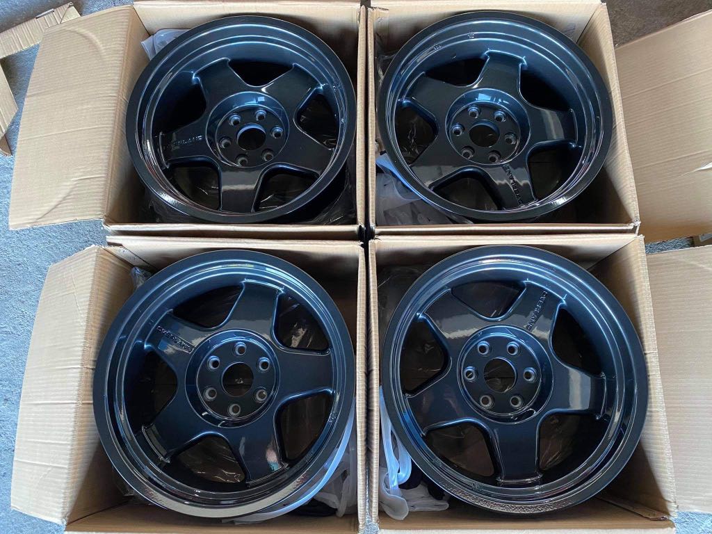 17" Overland Rebel Grey Mags for Navara or Terra 6Holes pcd 114 bnew ...