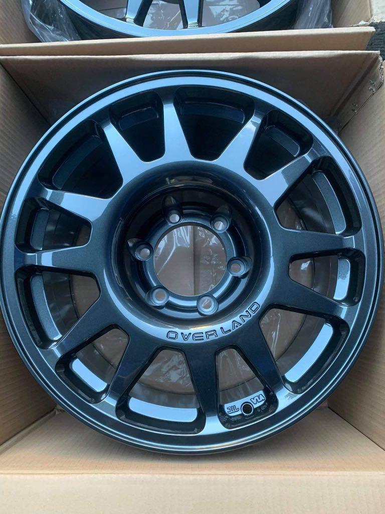 17" Overland Renegade Grey Mags 6Holes pcd 139 bnew, Car Parts ...