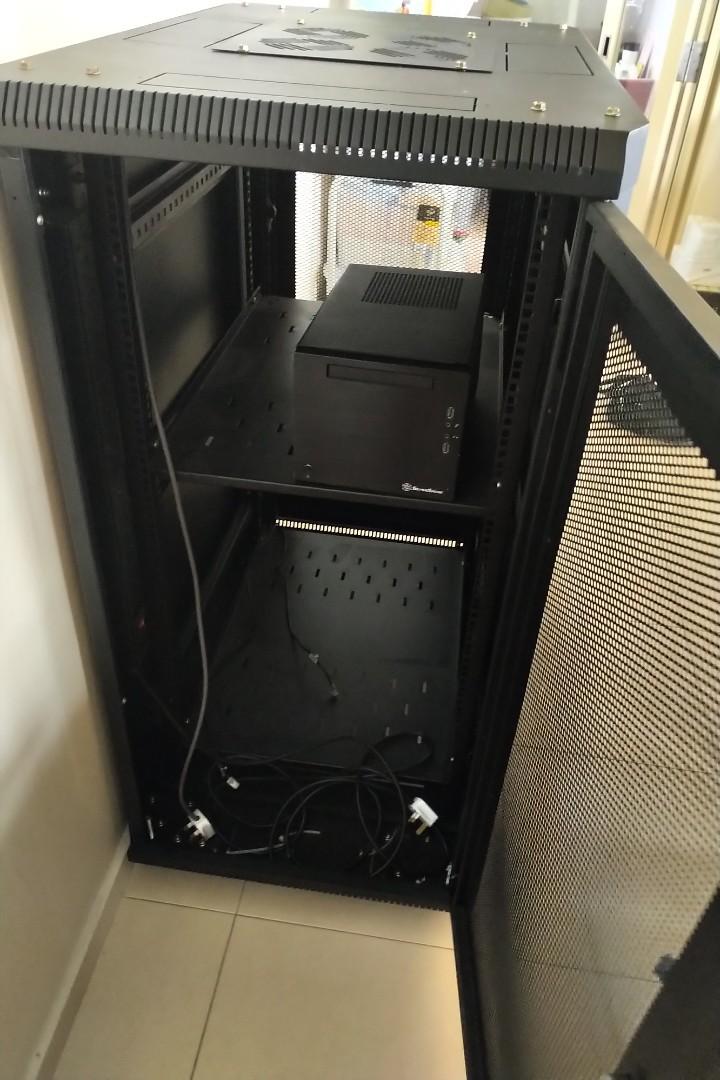 24RU Server Rack, Computers & Tech, Parts & Accessories, Networking on ...