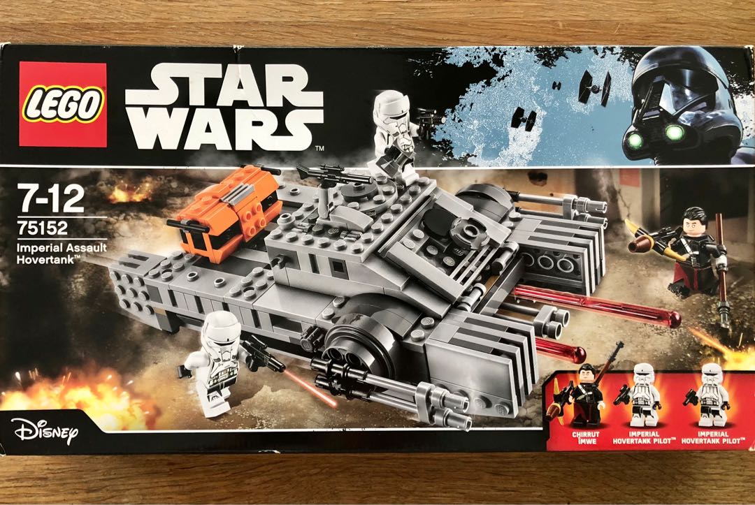 BNIB 75152 Lego Star Wars Imperial Assault Hovertank Set, Hobbies ...