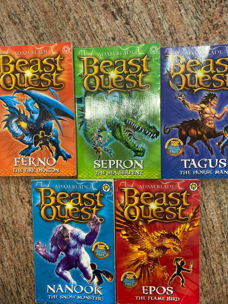 Beast Quest season 1, Hobbies & Toys, Books & Magazines, Children's ...