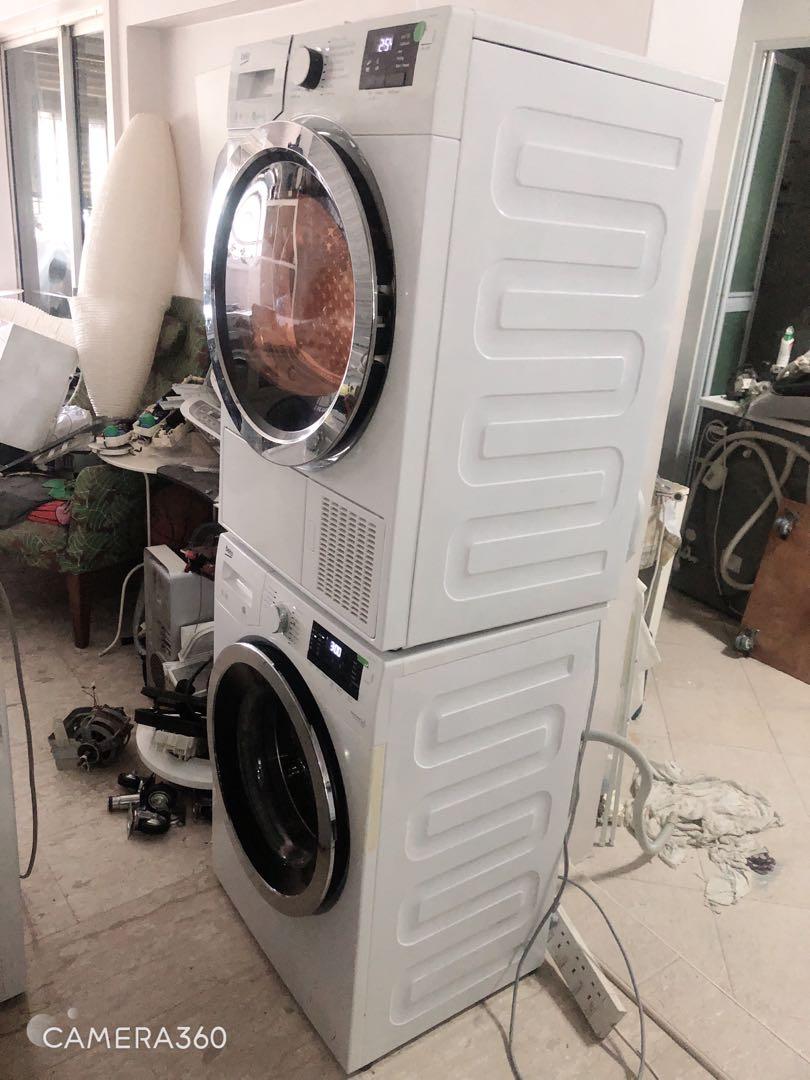 Beko Washing Machine&Condenser Dryer, TV & Home Appliances, Washing ...