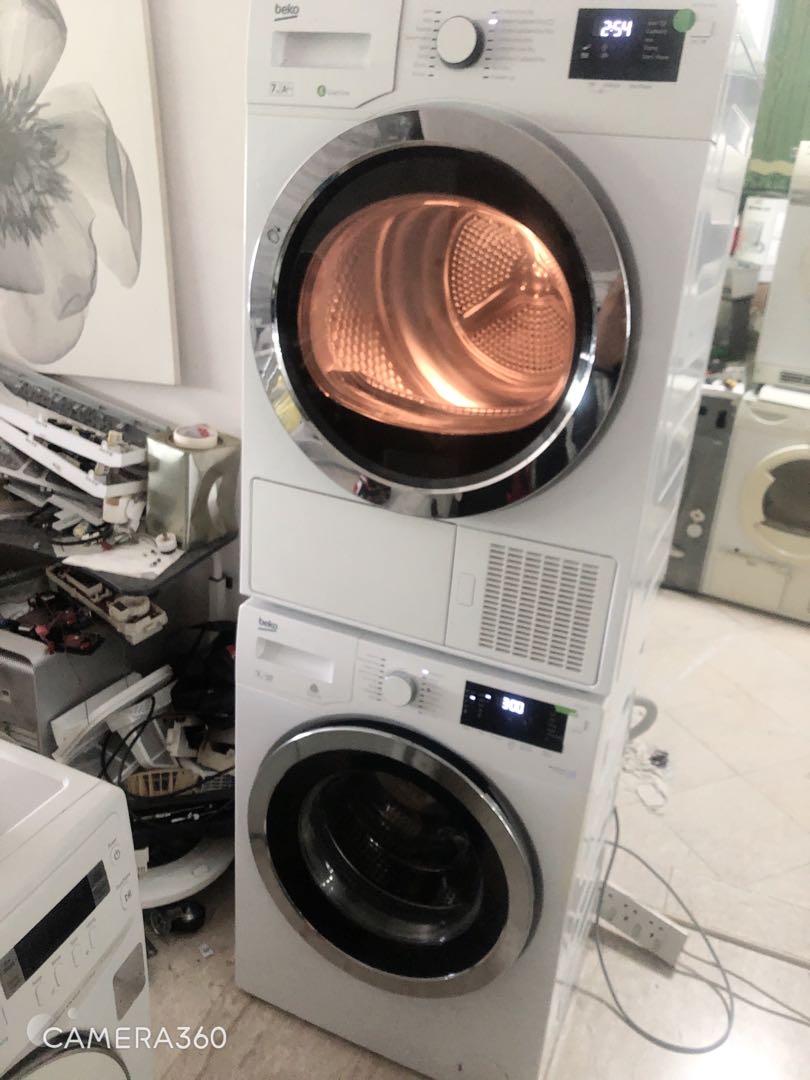 Beko Washing Machine&Condenser Dryer, TV & Home Appliances, Washing ...