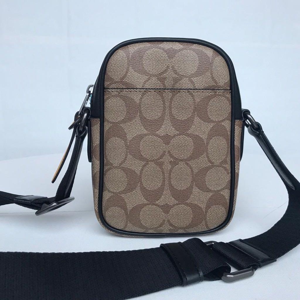 Coach Unisex Terrain Crossbody In Signature Canvas, Men's Fashion, Bags ...