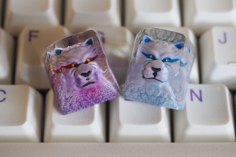Craftkey Galaxy Chimera Artisan Keycap, Computers & Tech, Parts ...