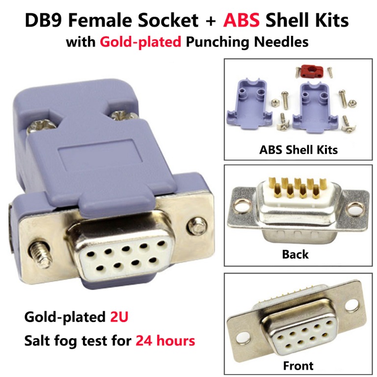 DB9 FEMALE PUNCH TYPE, Audio, Other Audio Equipment on Carousell