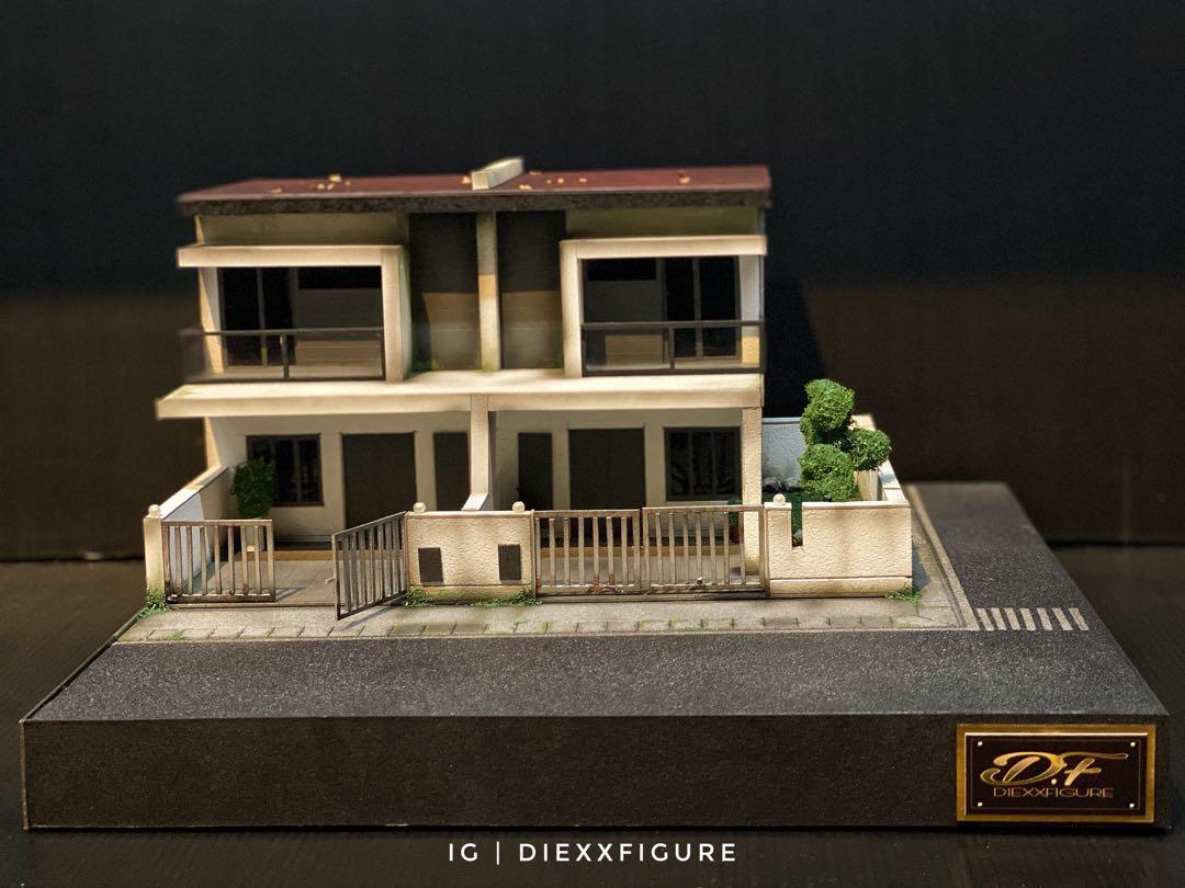 Diorama house , D.174, Hobbies & Toys, Collectibles & Memorabilia, Fan ...