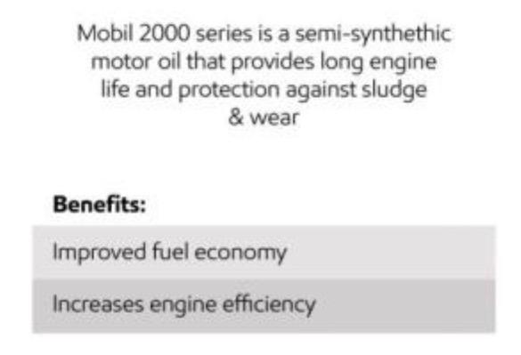 Mobil Super 2000 5W-30 Semi Synthetic Engine Oil (4L) x1, Auto ...