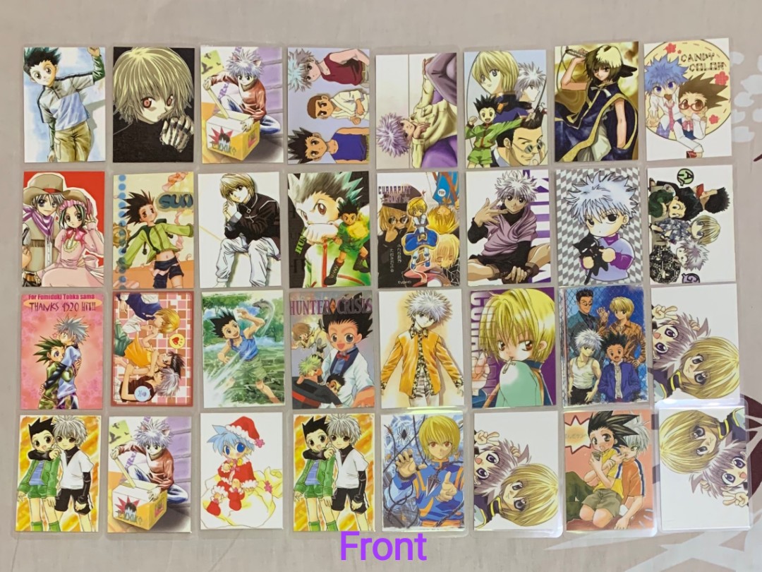 ‼️ SALE ‼️ Hunter x Hunter Anime Laminated Cards, Hobbies & Toys ...