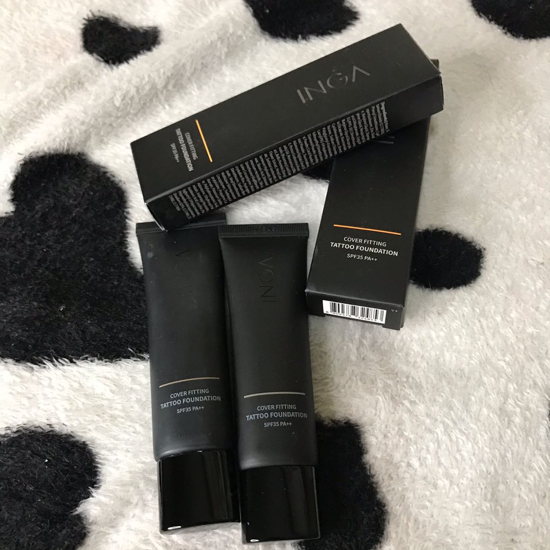 INGA TATTOO FOUNDATION, Beauty & Personal Care, Face, Makeup on Carousell