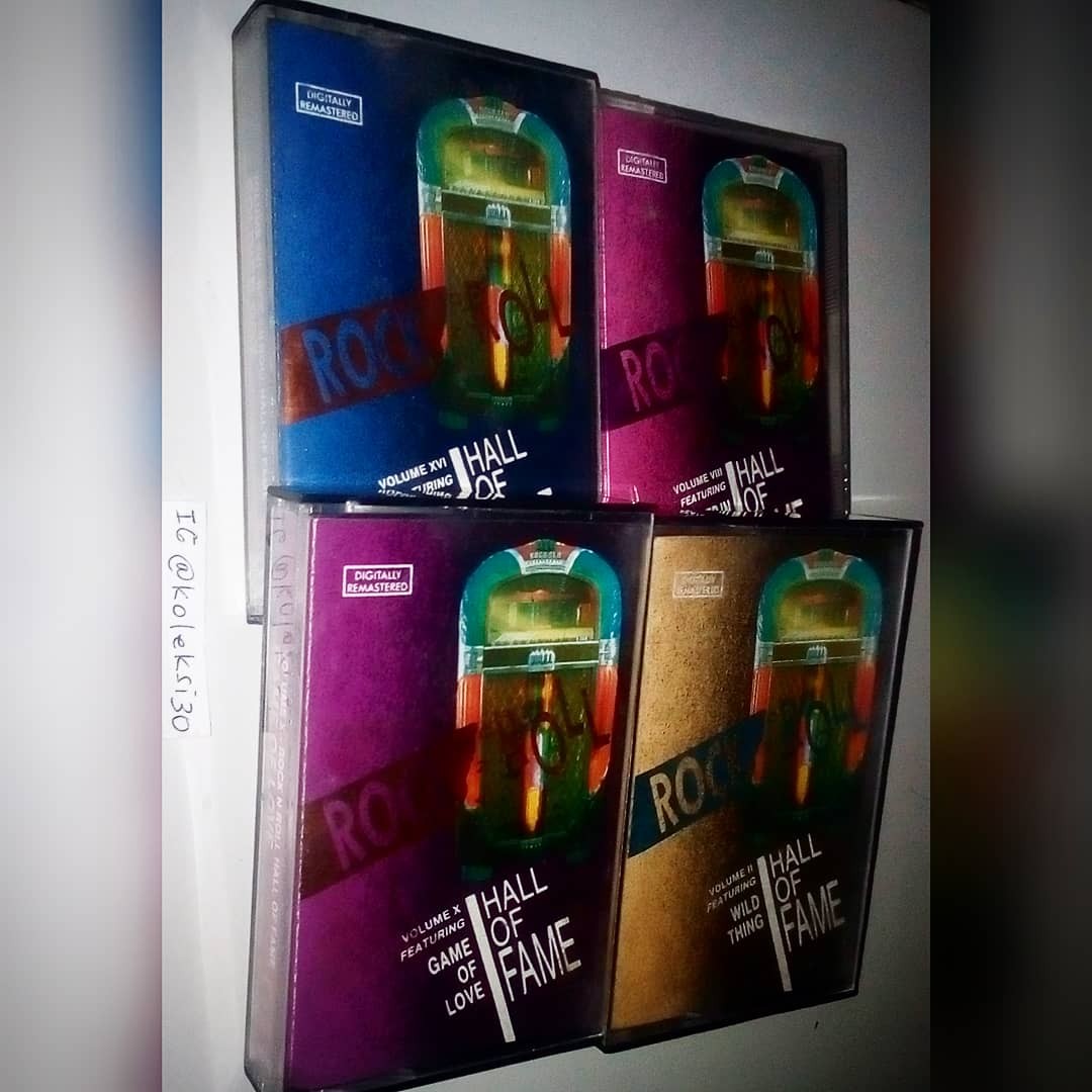 Kaset Rock N Roll jadul Hall of Fame., Musik & Media, CD, DVD & Lainnya di Carousell