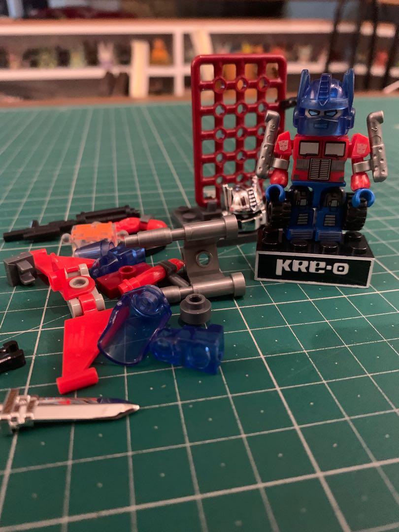 kre-o Transformers Minifigure set Optimus prime and Star scream ...