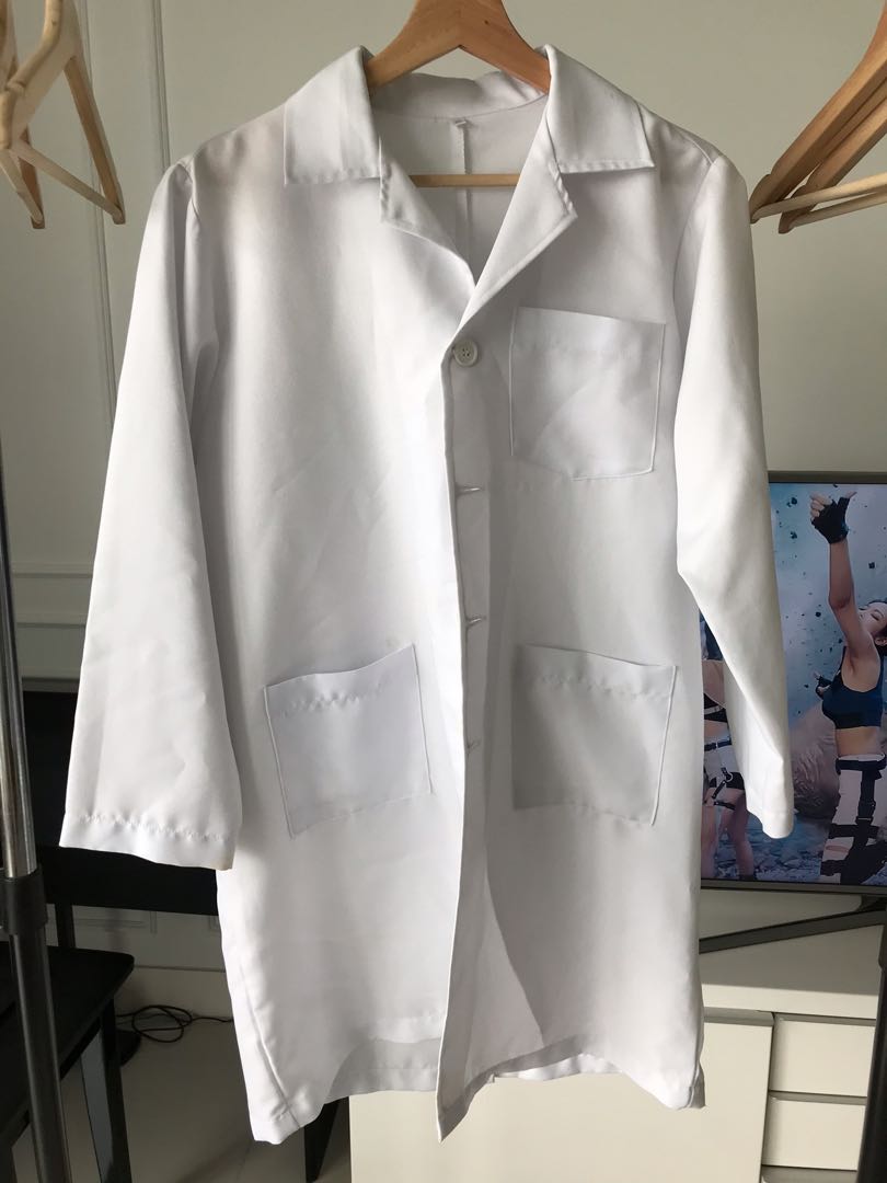 Science Lab Coat, Women's Fashion, Muslimah Fashion, Baju Kurung & sets ...