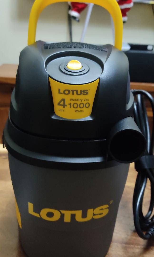 Lotus USA LT1000DWX/4 4L Wet & Dry Vacuum Cleaner, Furniture & Home ...