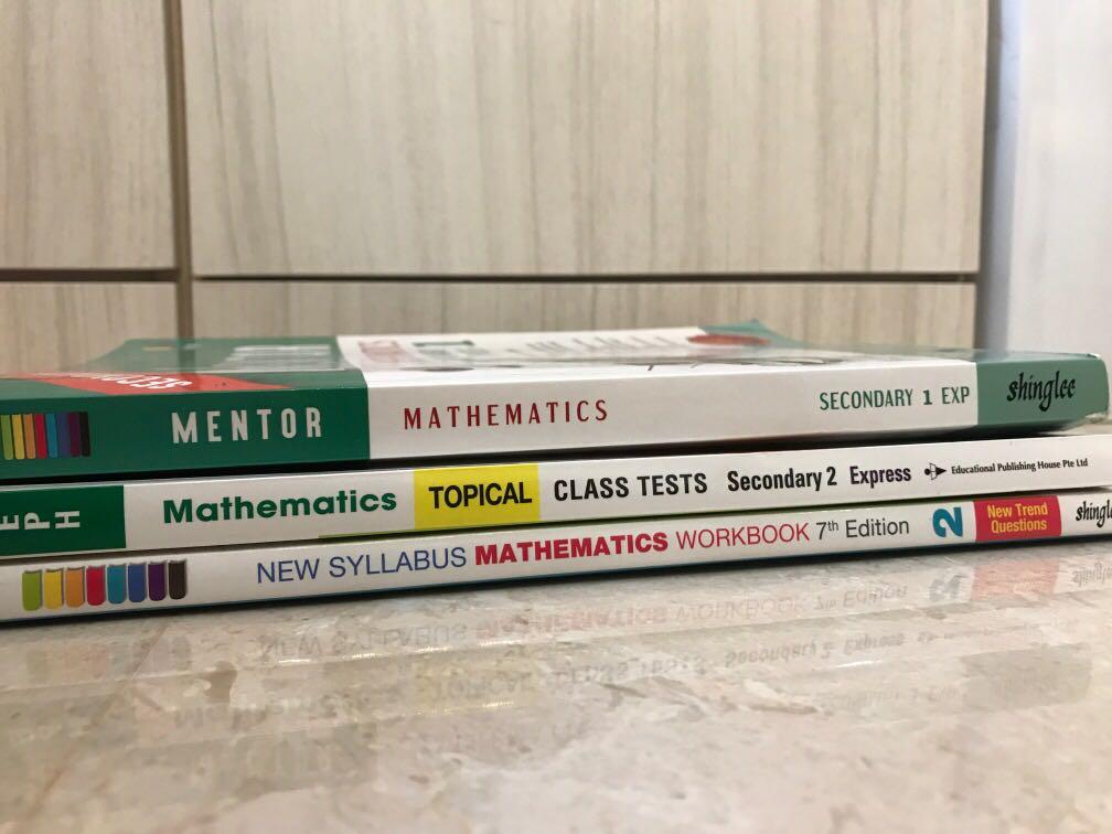 Math textbooks, Hobbies & Toys, Books & Magazines, Textbooks on Carousell