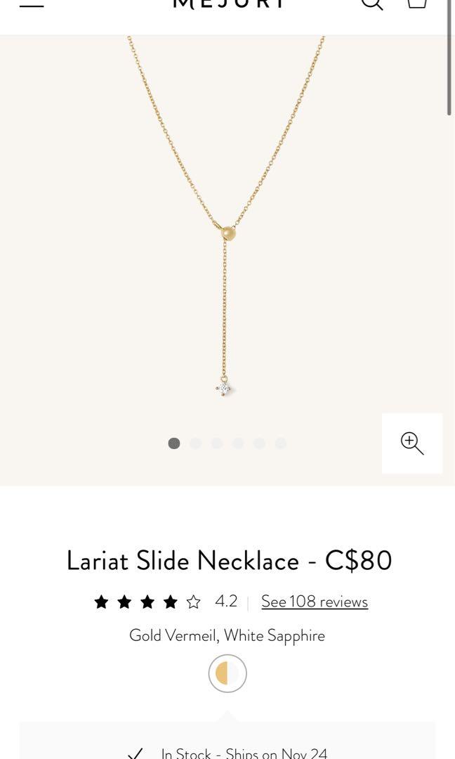 Mejuri lariat store