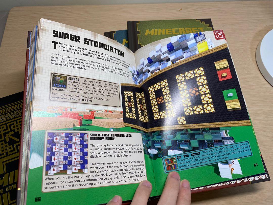 Minecraft Handbook Series 我的世界圖書系列, 興趣及遊戲, 書本 & 文具, 小說 & 故事書 - Carousell