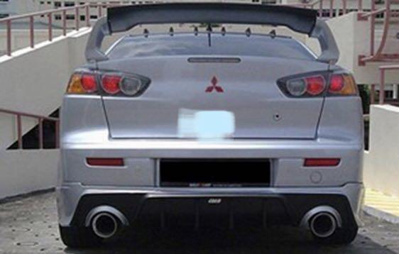 BODYKIT MITSUBISHI LANCER EX EVO 08-12 FULL KIT 2008 2009 2010 2011 ...