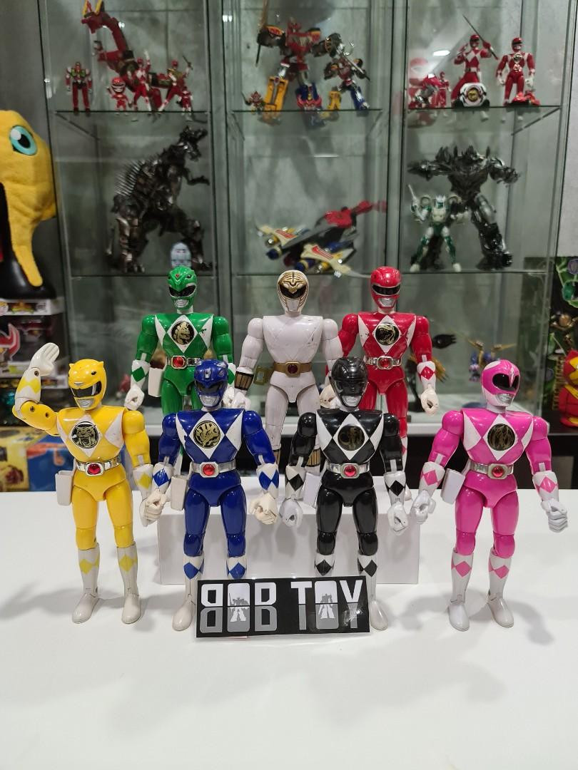 MMPR BANDAI Vintage 1993, 1994, 1995. Mighty Morphin Power Rangers 8 ...