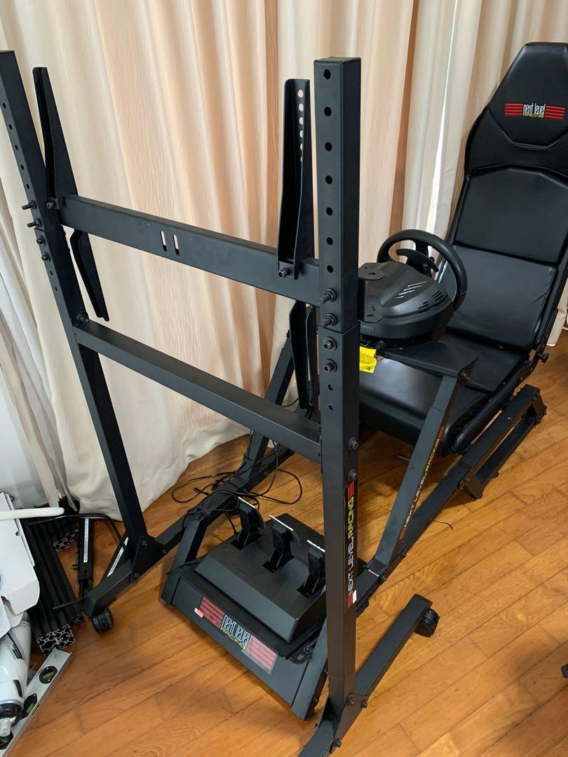Next Level Racing F1-GT rig with Monitor stand, Sports Equipment ...