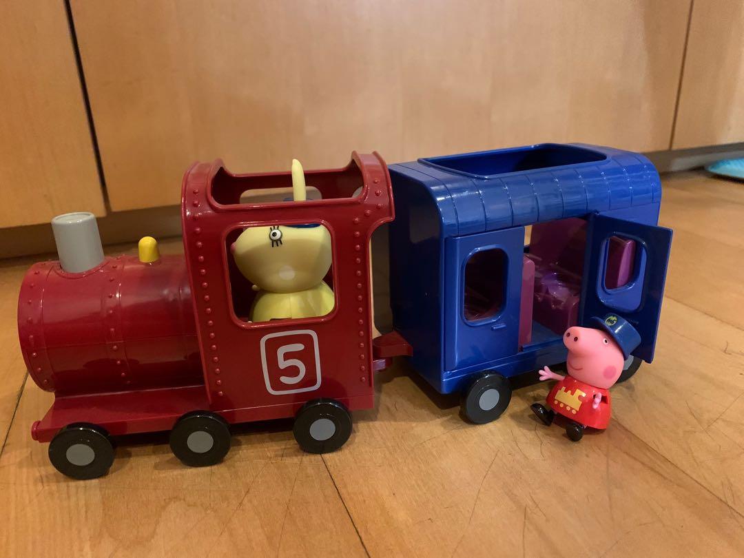 Peppa Pig-Miss Rabbit train toy, Hobbies & Toys, Toys & Games on Carousell