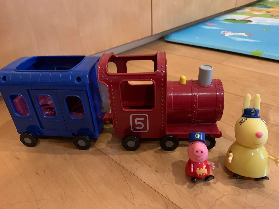 Peppa Pig-Miss Rabbit train toy, Hobbies & Toys, Toys & Games on Carousell