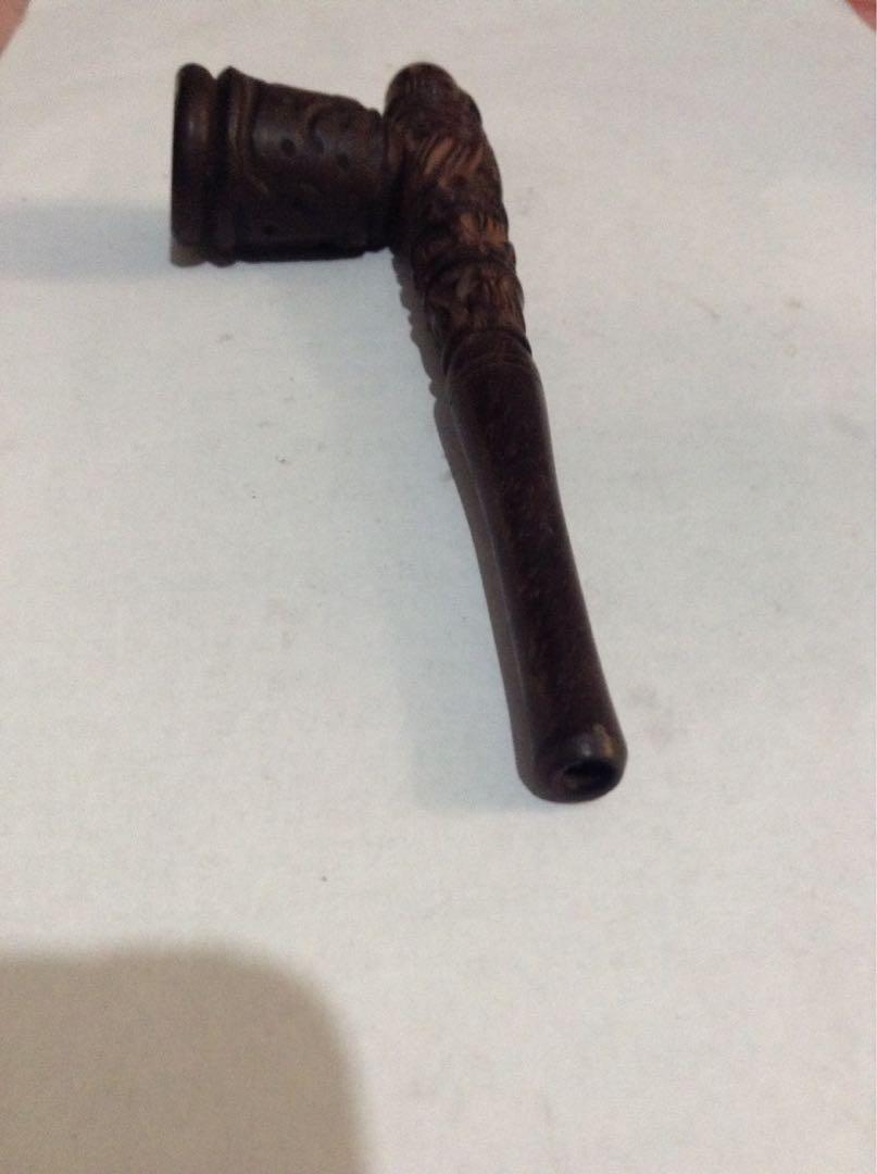 Pinoy Tribal wood PIPE/Pinoy Etchings, Hobbies & Toys, Memorabilia ...