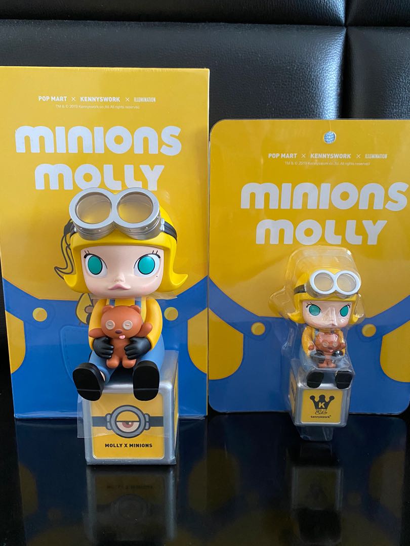 Popmart Minions Molly set, Hobbies & Toys, Toys & Games on Carousell
