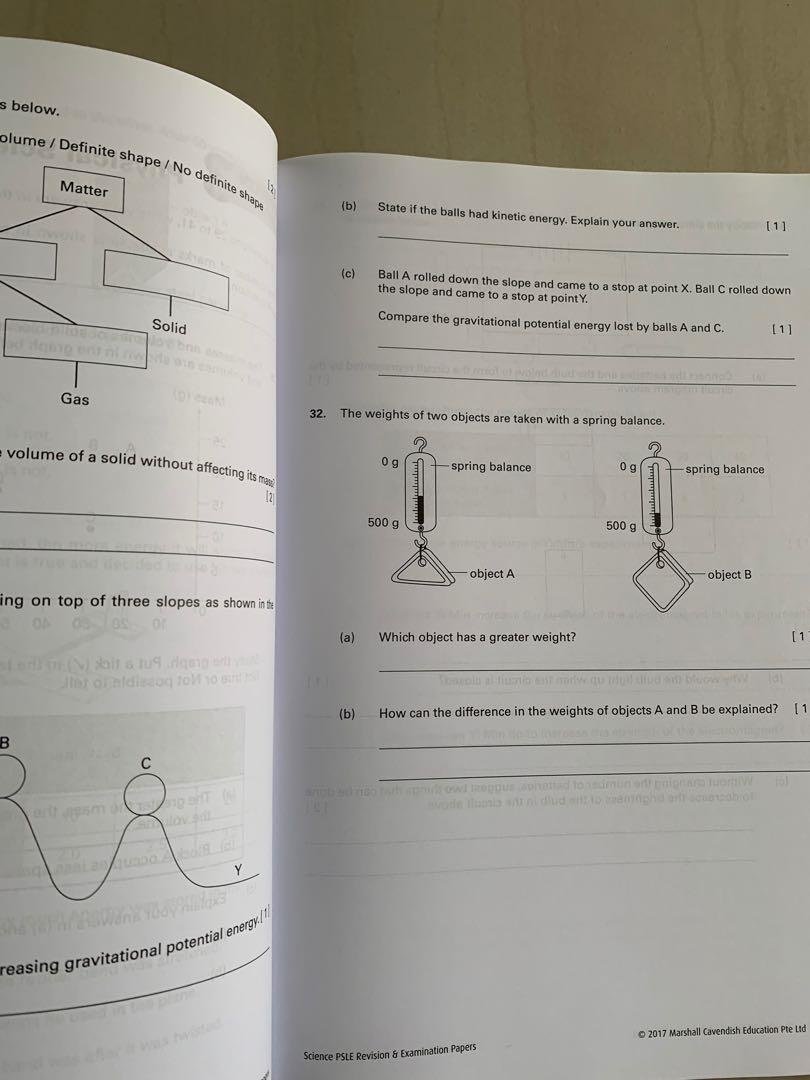PSLE SCIENCE revision & examination papers, Books & Stationery ...