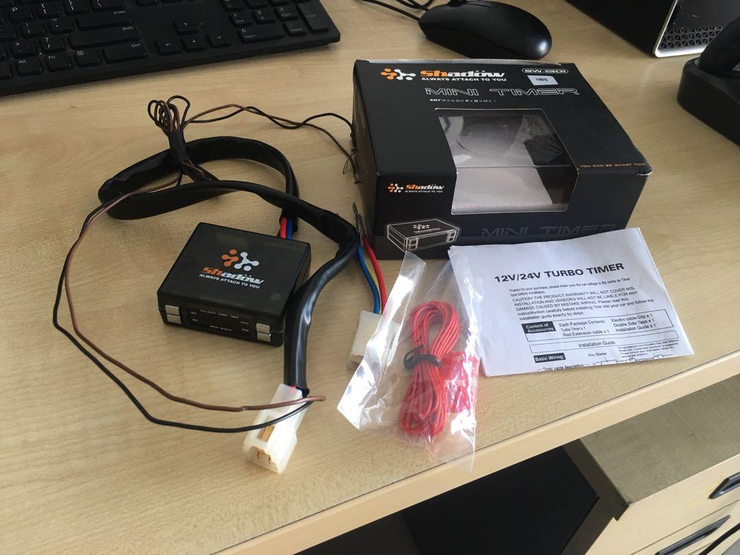 Shadow turbo timer, Auto Accessories on Carousell