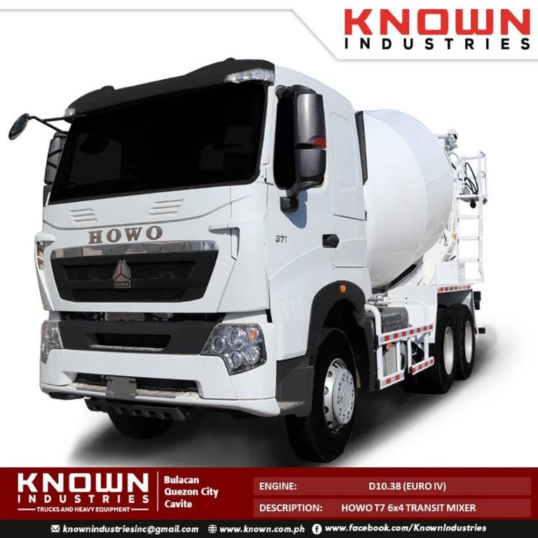 SINOTRUCK HOWO T7 6x4 TRANSIT MIXER TRUCK - 10W-, Special Vehicles ...