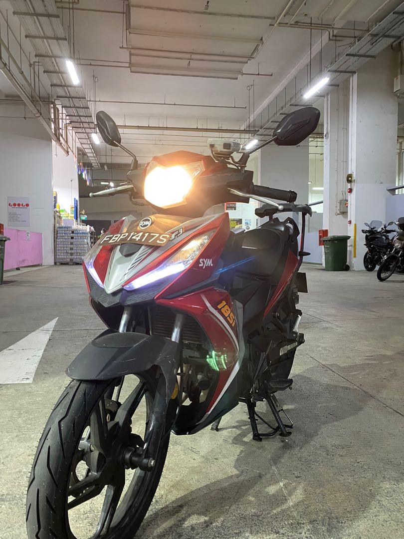 SYM 185, Motorcycles, Motorcycles for Sale, Class 2B on Carousell