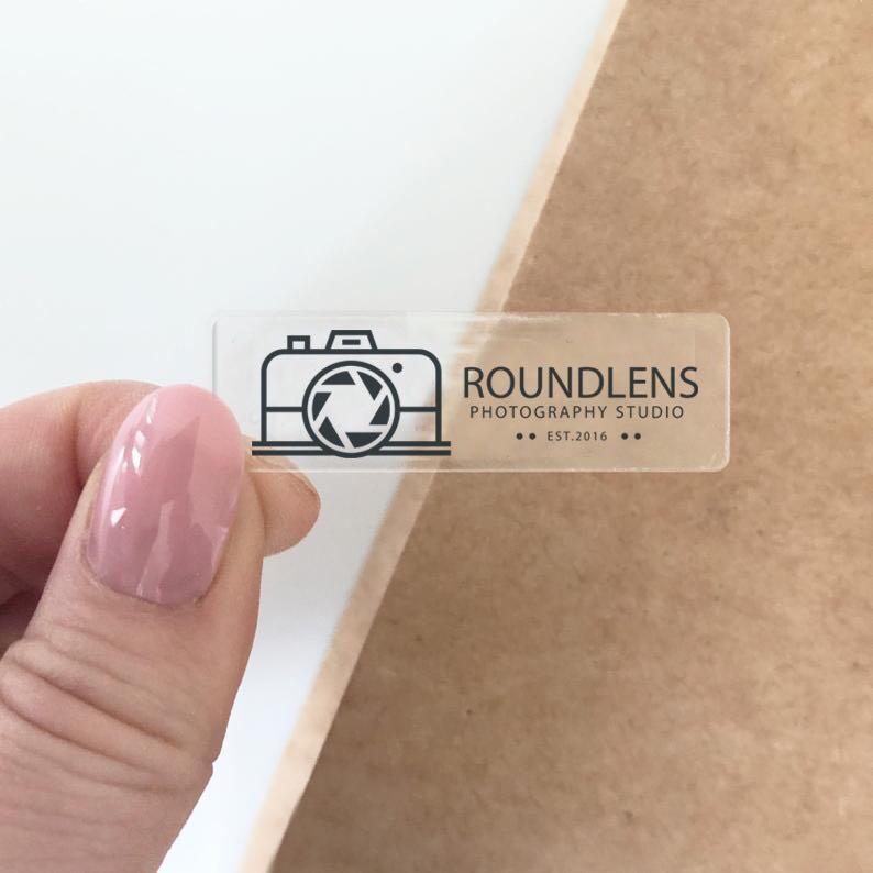 Transparent Sticker Label / Clear Sticker Label / Translucent Sticker ...