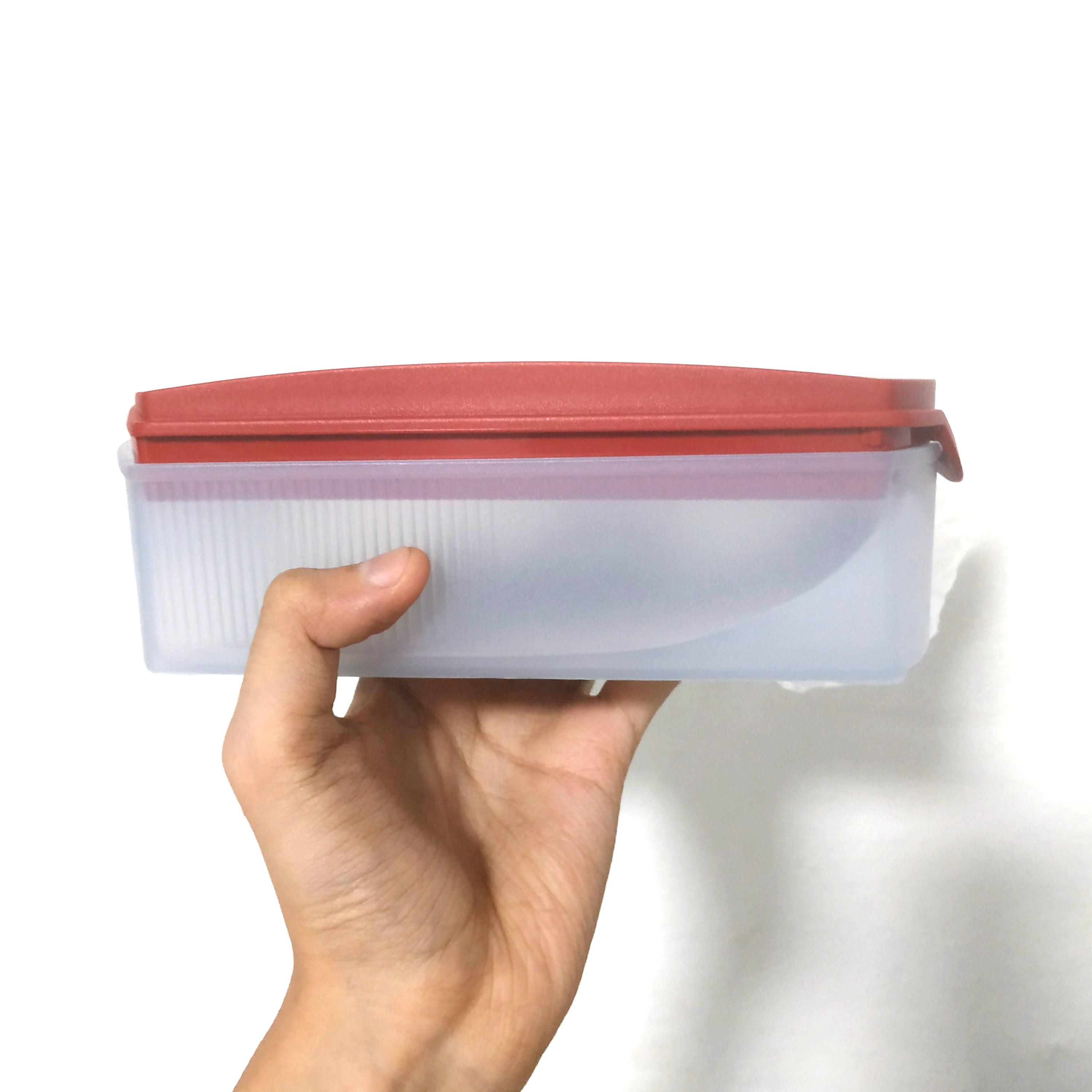 Tupperware 350 ml Space Maker Flip Top Container Box, Furniture & Home ...