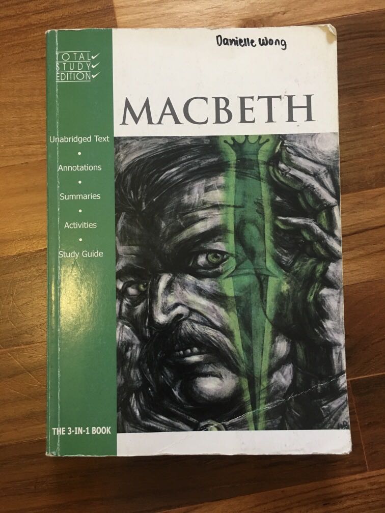 Used Macbeth book + study notes!, Hobbies & Toys, Books & Magazines ...