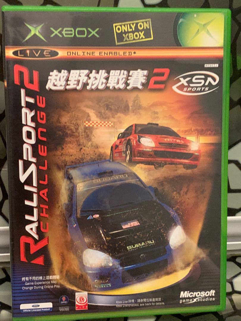 Xbox Rallisport Challenge 2 Original Game, Video Gaming, Video Games ...